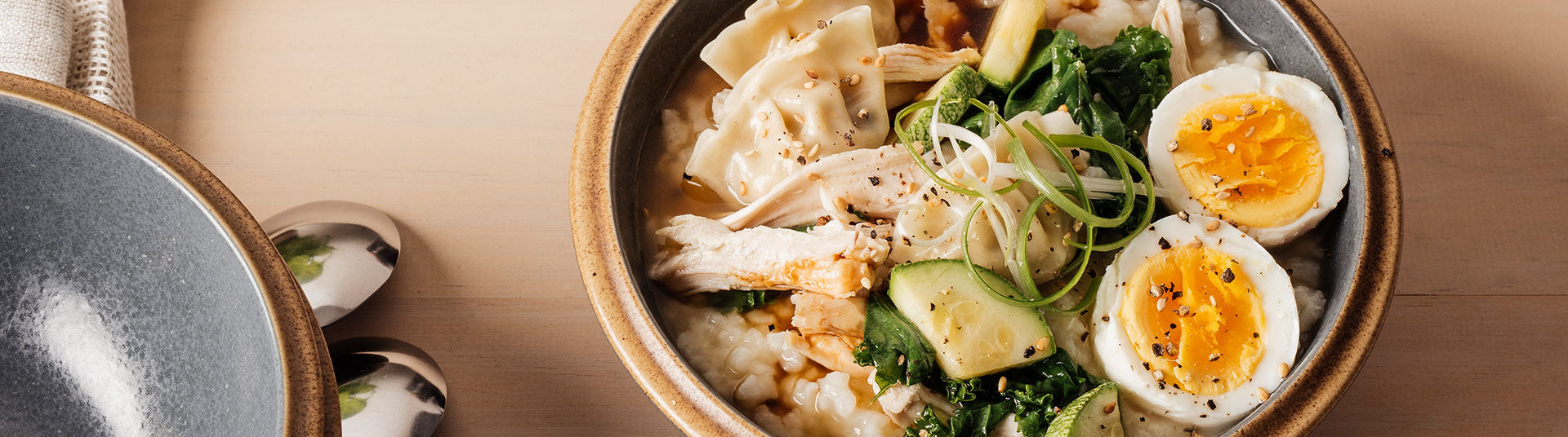 Chicken Juk with Mini Wontons – BibigoUSA