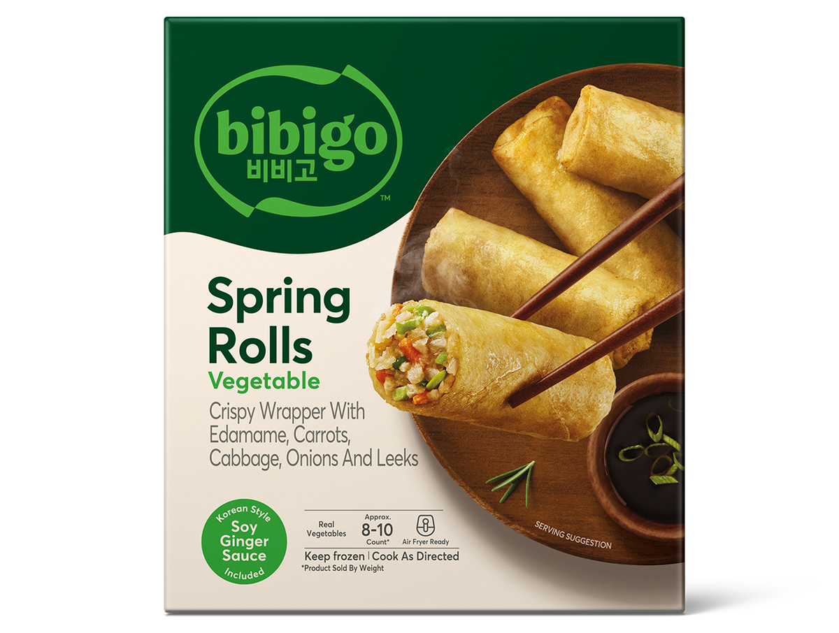bibigo™ Vegetable Spring Rolls with Soy Ginger Sauce (9.8 oz) – BibigoUSA
