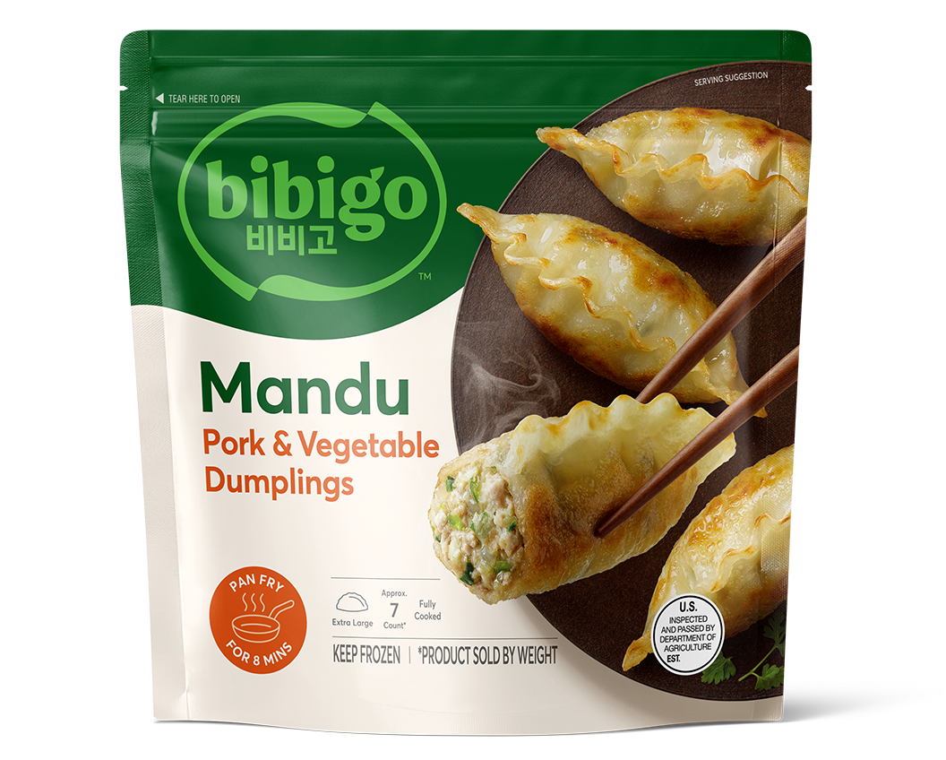 bibigo™ Mandu Pork and Vegetable Dumplings (8.6 oz) – BibigoUSA