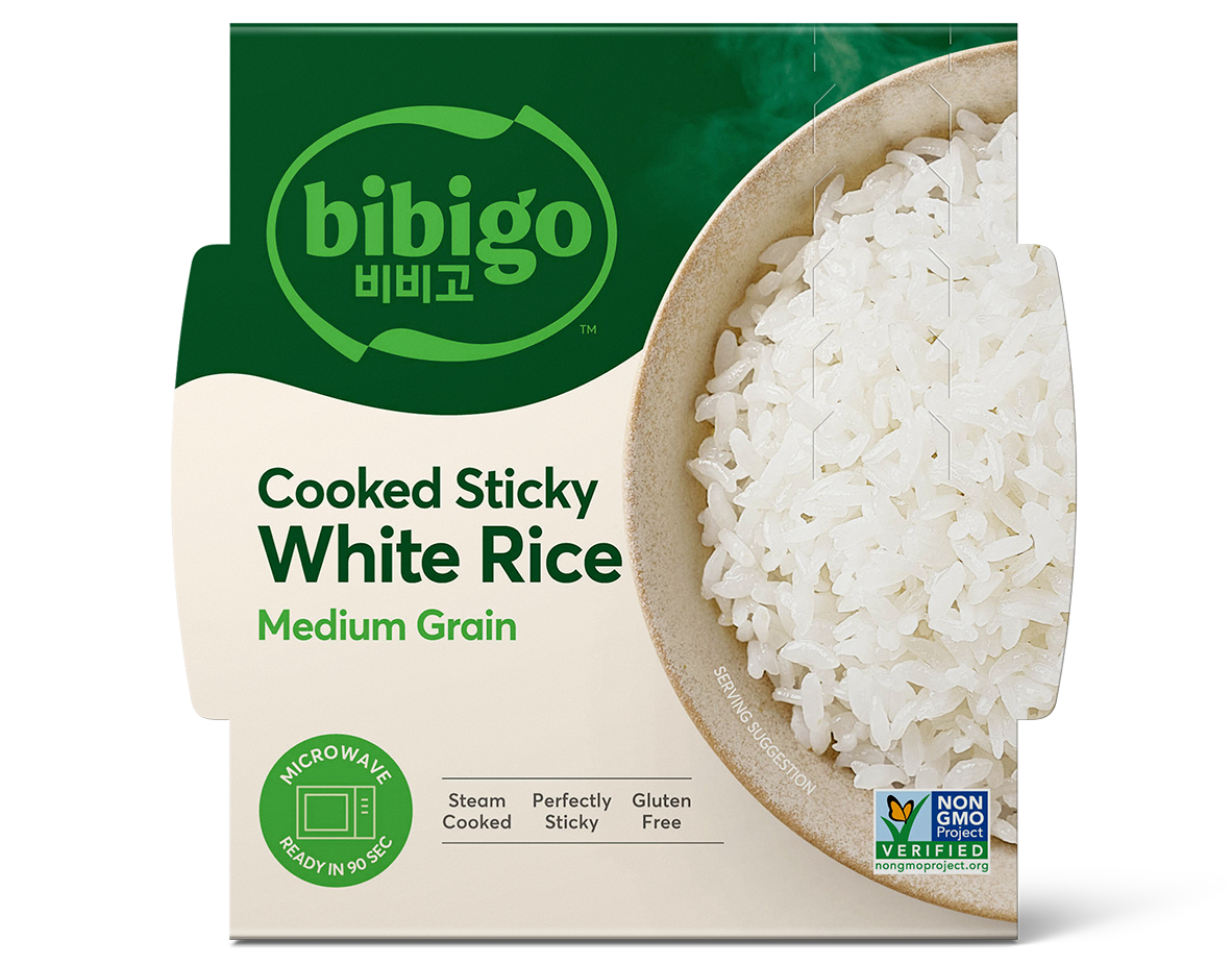 bibigo™ Cooked Sticky White Rice (Single Pack) – BibigoUSA