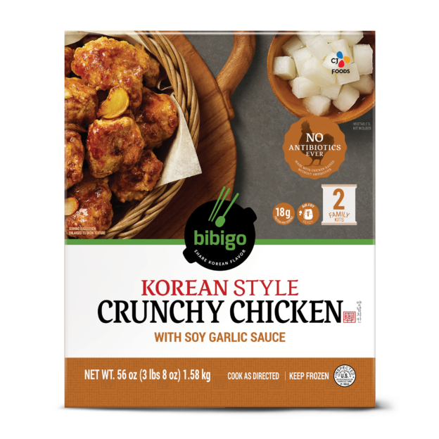 bibigo™ Korean Style Crunchy Chicken with Soy Garlic Sauce (56 oz ...